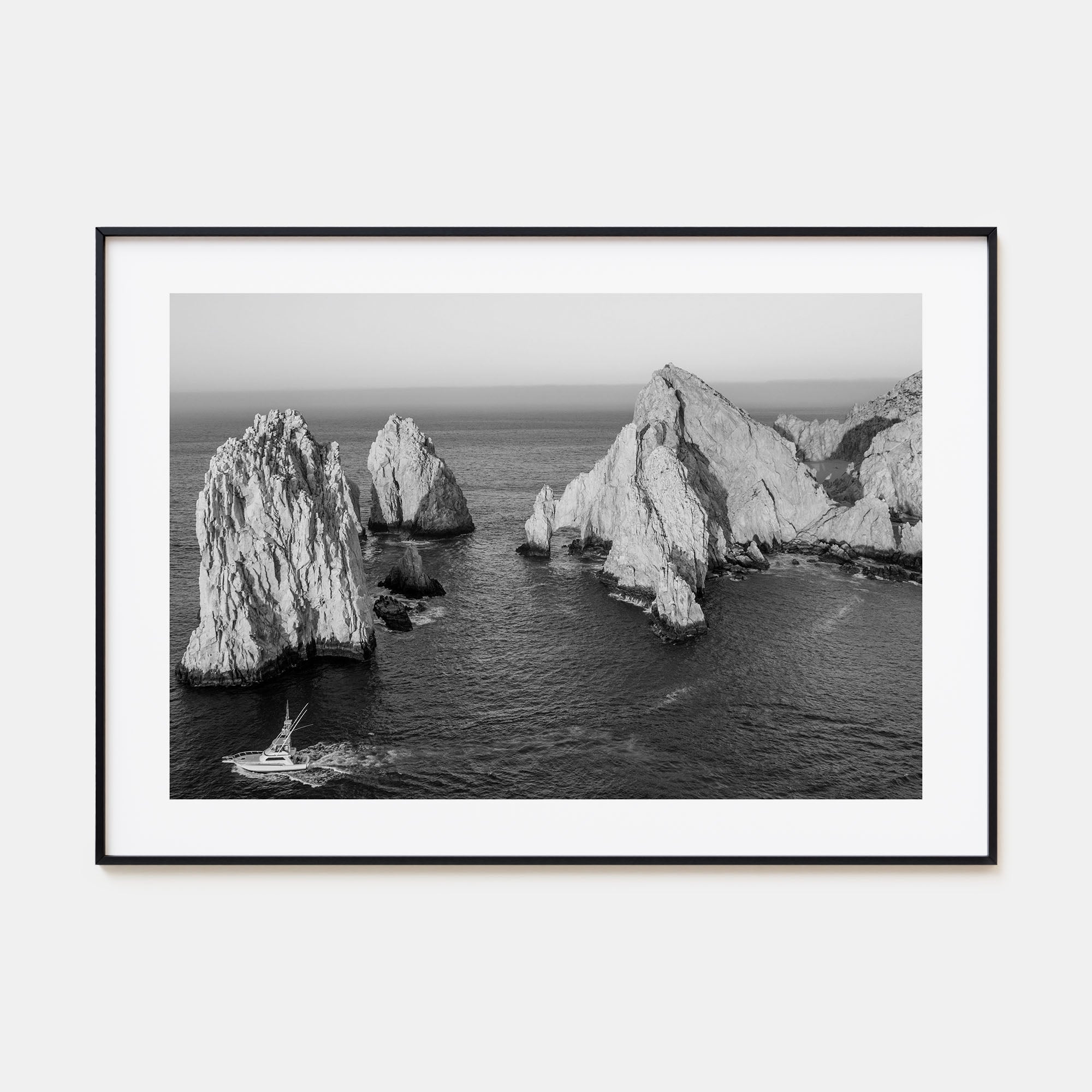 Cabo San Lucas Landscape B&W Poster · FrameThePrint